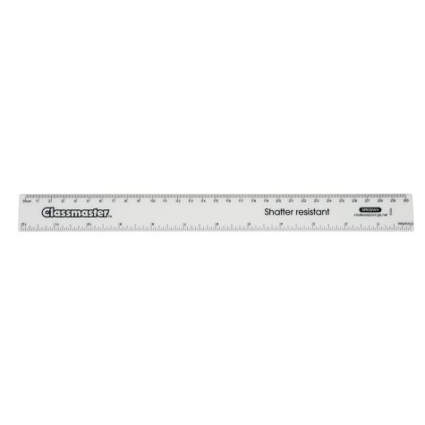 30cm White Rulers, Pack of 100 (cm/inches) – Eastpoint Global Ltd