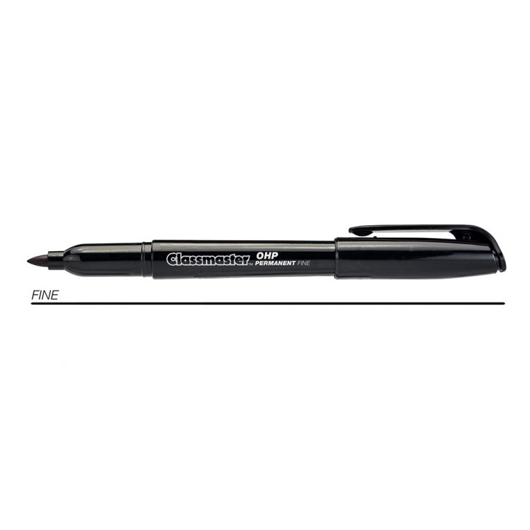 Permanent OHP Pens, Black Fine Tip, Pack of 10 – Eastpoint Global Ltd