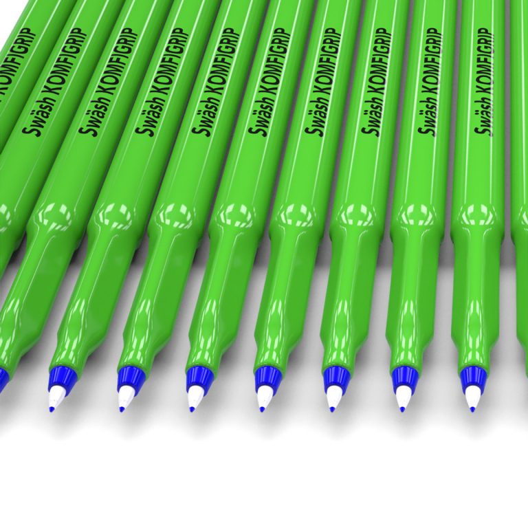 300 KOMFIGRIP Handwriting Pens, Blue – Eastpoint Global Ltd
