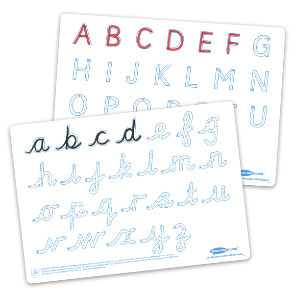 A4 Cursive Letter Formation Drywipe Boards – Eastpoint Global Ltd
