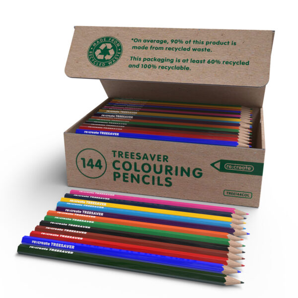 Treesaver Recycled Colouring Pencils – Eastpoint Global Ltd