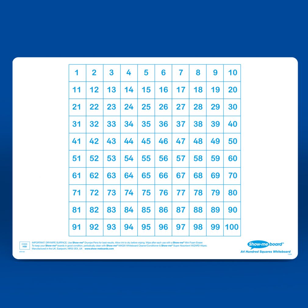 A4 Hundred Square Drywipe Boards – Eastpoint Global Ltd