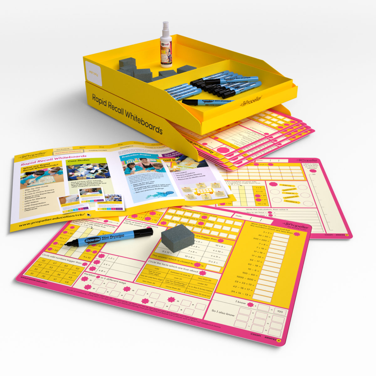 Year 3 Rapid Recall Whiteboards – Eastpoint Global Ltd